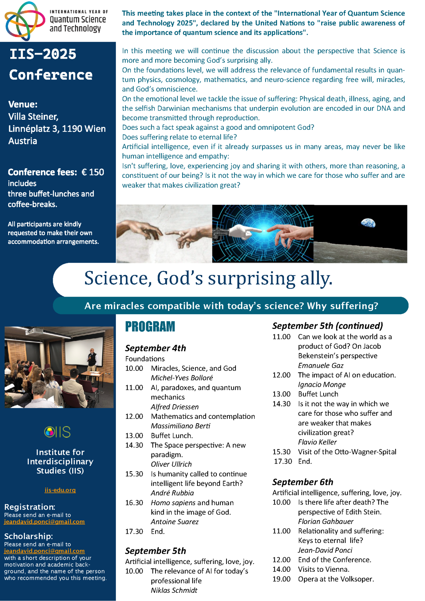 Conference 2025 – INSTITUTE FOR INTERDISCIPLINARY STUDIES